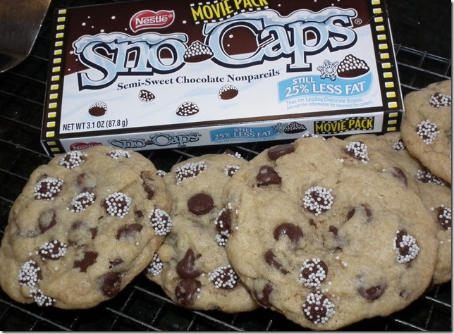 Baking And Boys!: Hard Boiled Egg Chocolate Chip Sno Caps Cookies